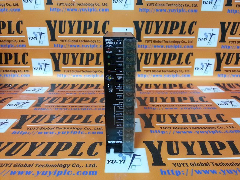 ORIENTAL MSP101 SPEED CONTROLLER - PLC DCS SERVO Control MOTOR POWER SUPPLY IPC ROBOT